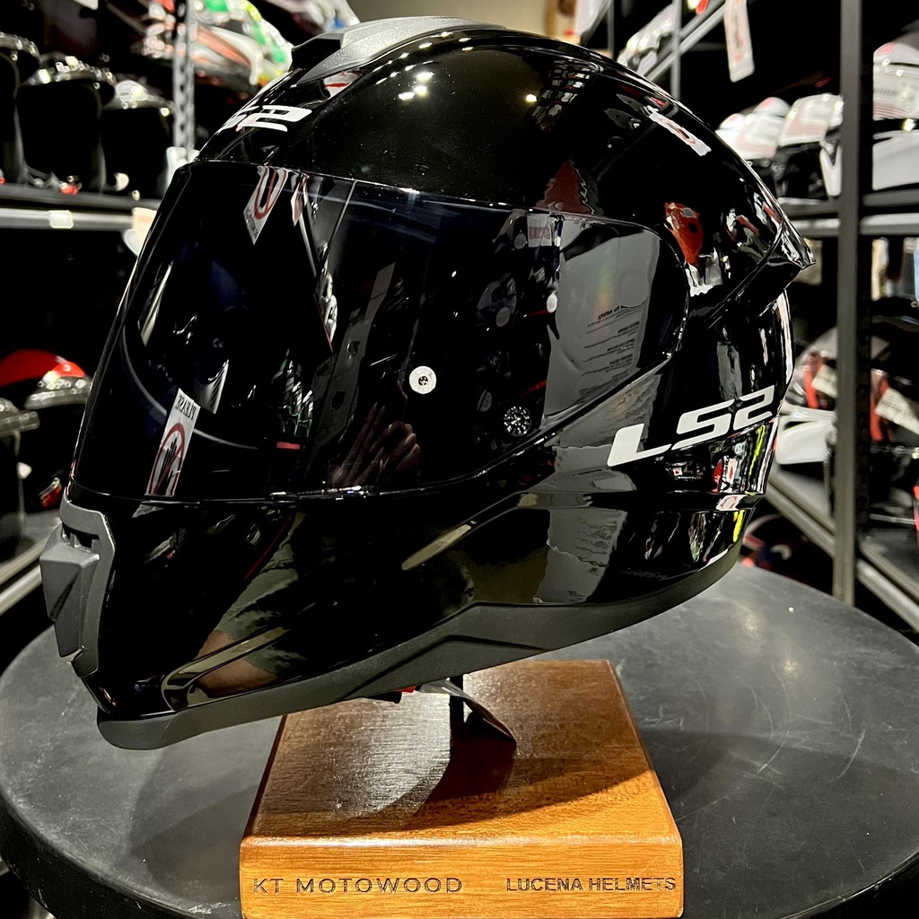 LS2 FF802 Flash Mono Full Face Single Visor Helmet with Free Extra ...