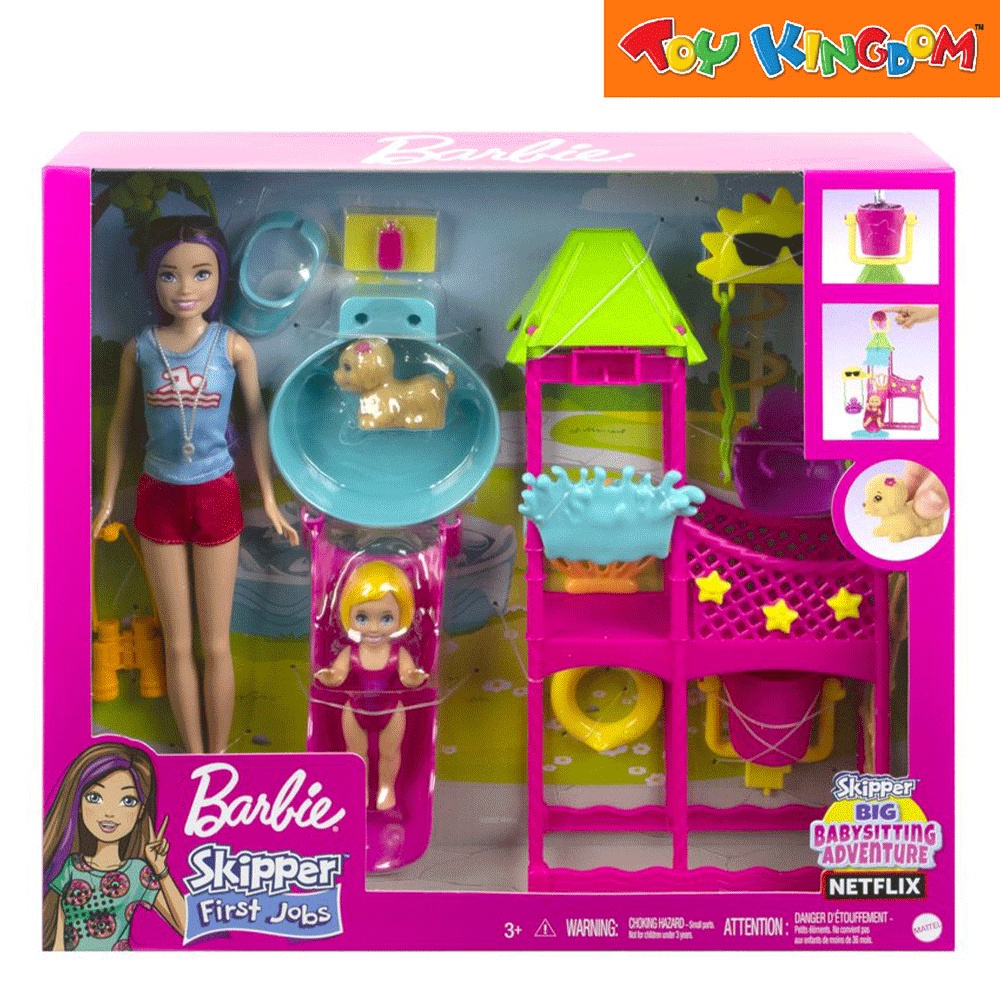 Barbie Skipper First Job Waterpark Playset | Shopee Philippines