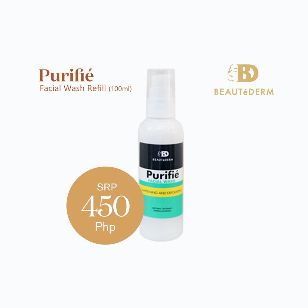 BEAUTEDERM Purifie Facial Wash (100ml) | Shopee Philippines