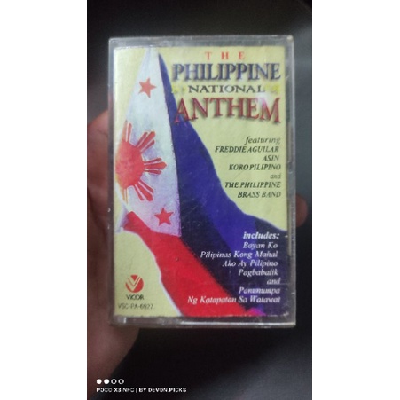 The Philippine National Anthem Cassette Tape | Shopee Philippines