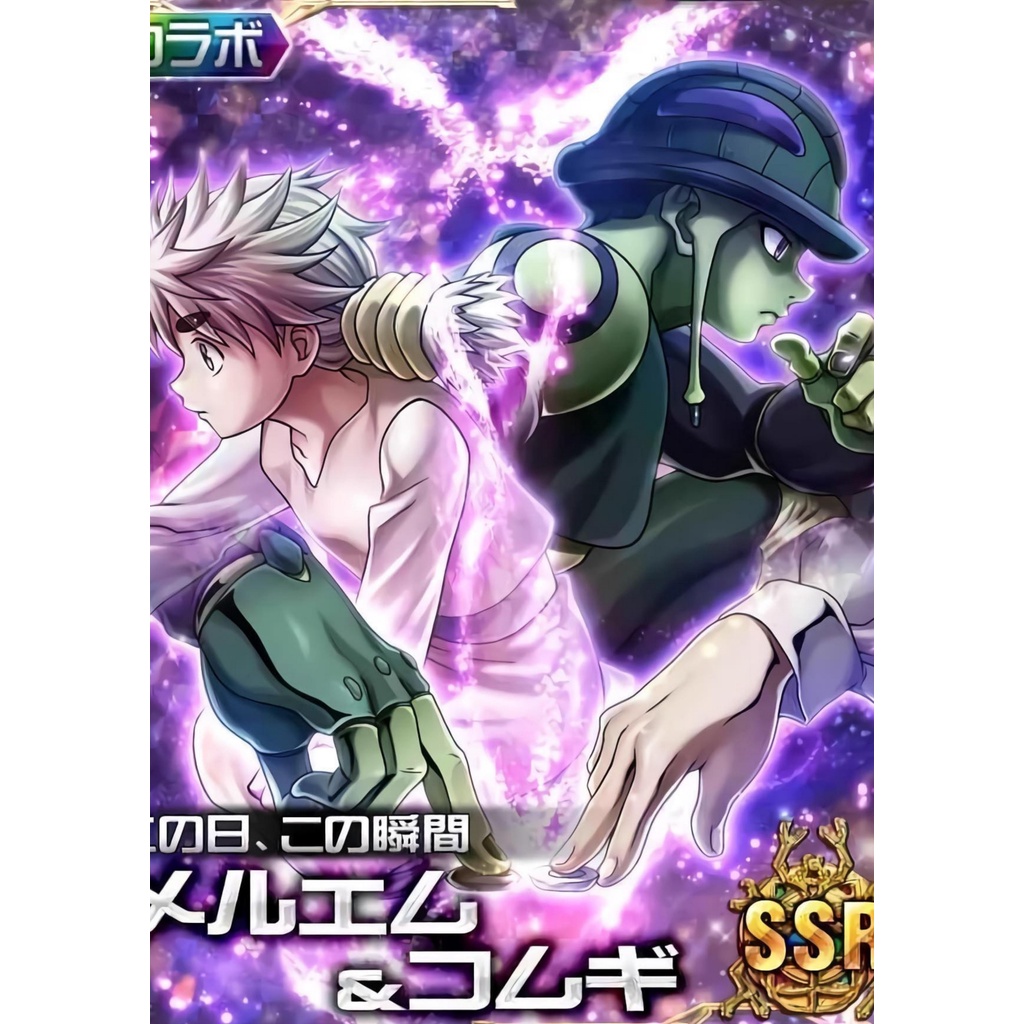 Hunter X Hunter Mobage Anime Characters Poster A4 Size | Shopee Philippines