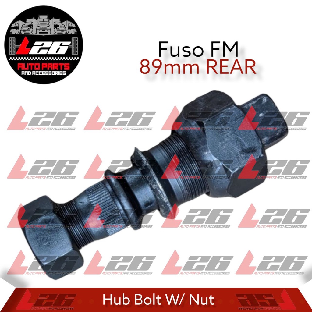 Fuso FM HUB BOLT W/ NUT REAR 89mm | Shopee Philippines