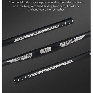 LUNJE bike handlebar 31.8x620/720/780mm straight aluminum alloy bicycle ...