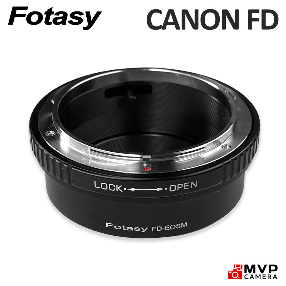 FOTASY Manual Adapter for Vintage lenses to Canon EOSM EFM Digital ...