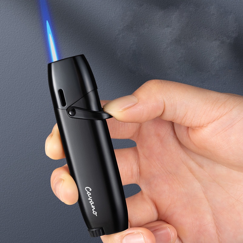 New Straight Blue Flame Windproof Handy Lighter/Classy Trendy ...