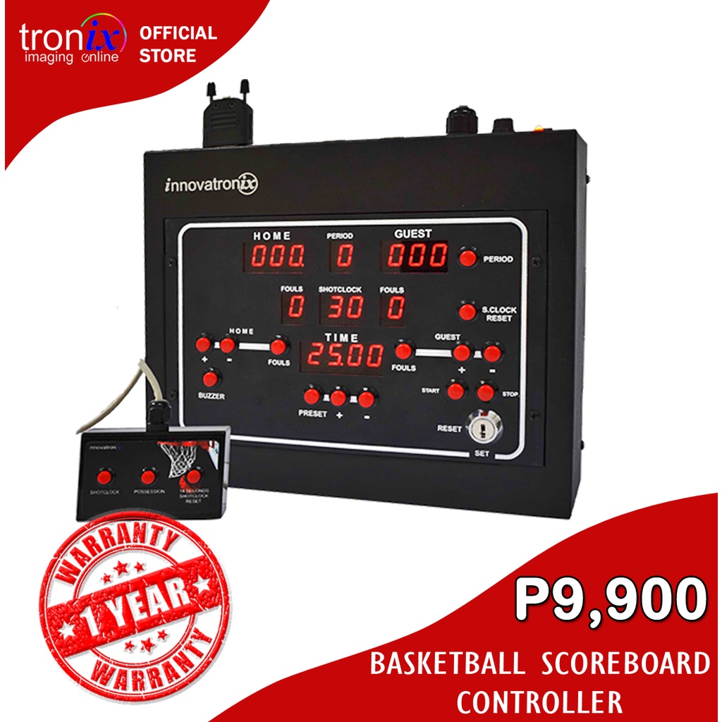 troniximaging Basketball Score Board Main Controller One (1) piece 10 x ...