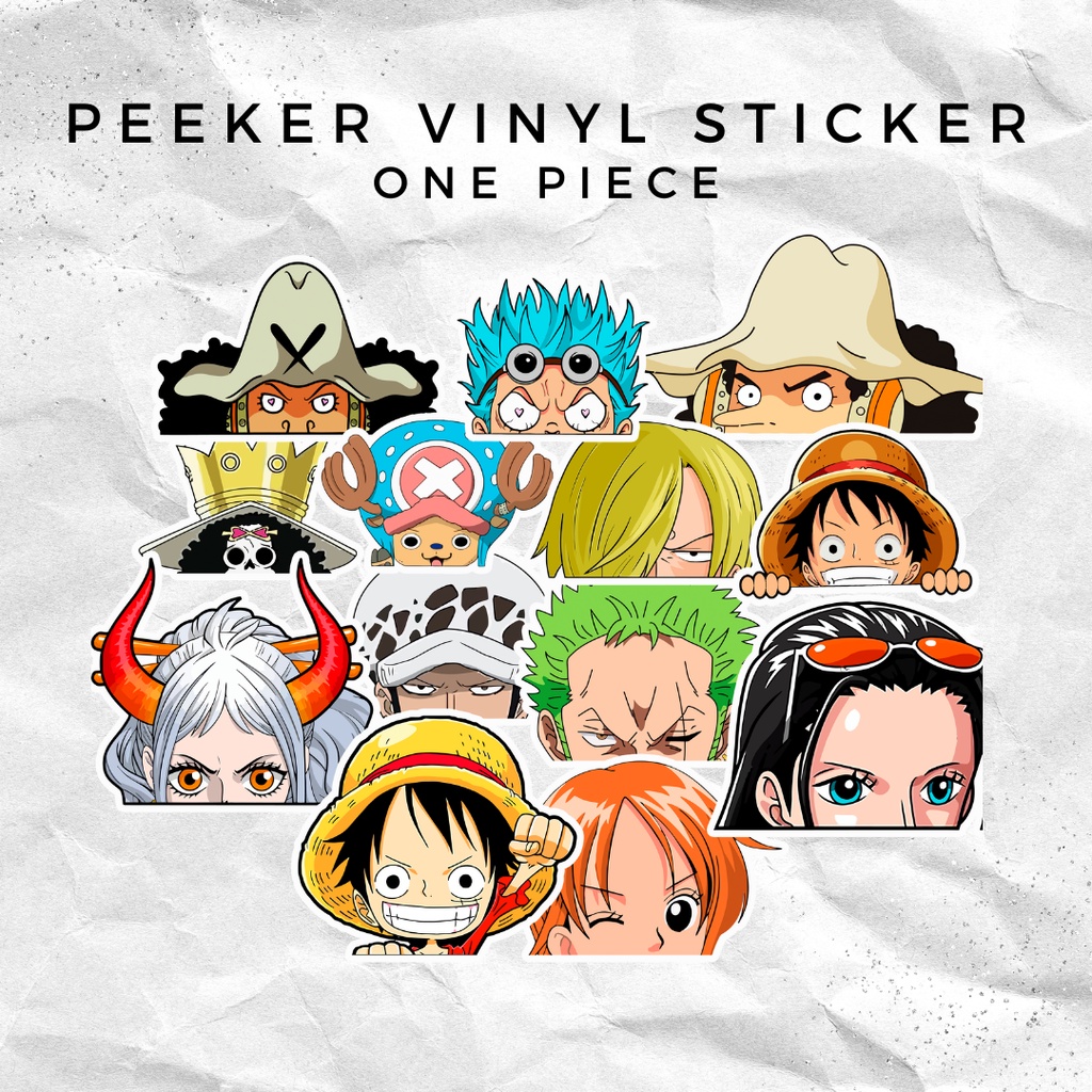 One Piece Peeker Sticker | Shopee Philippines