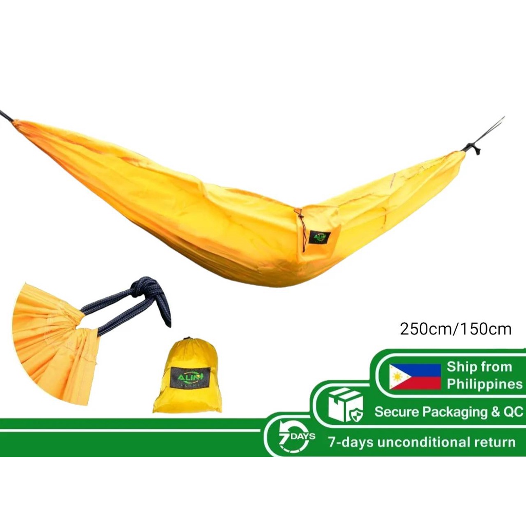 HAMMOCK ULTRALIGHT 250KG TEAR RESISTANT ALINI HAMMOCK 1-2 PERSON ...