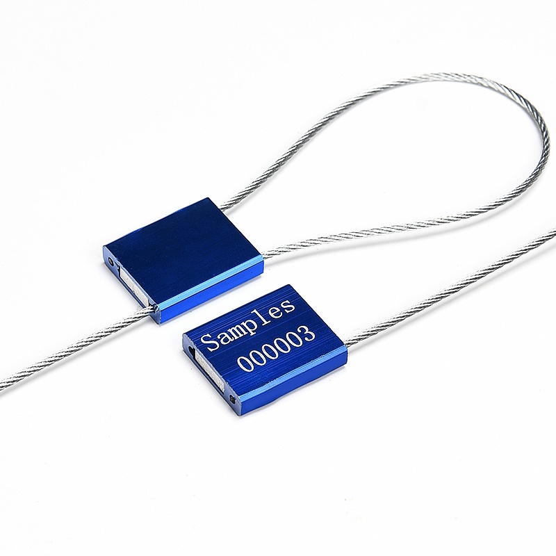 50pcs Custom Cable Seal Metal Lock for Container Truck Trailer cargo ...