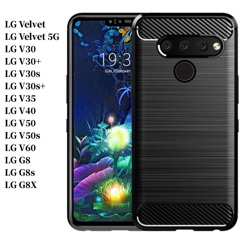 Soft Case For LG Velvet 5G V60 V50 V40 V35 V30s Plus ThinQ G8 G8s G8X ThinQ V30 Plus | Shopee ...