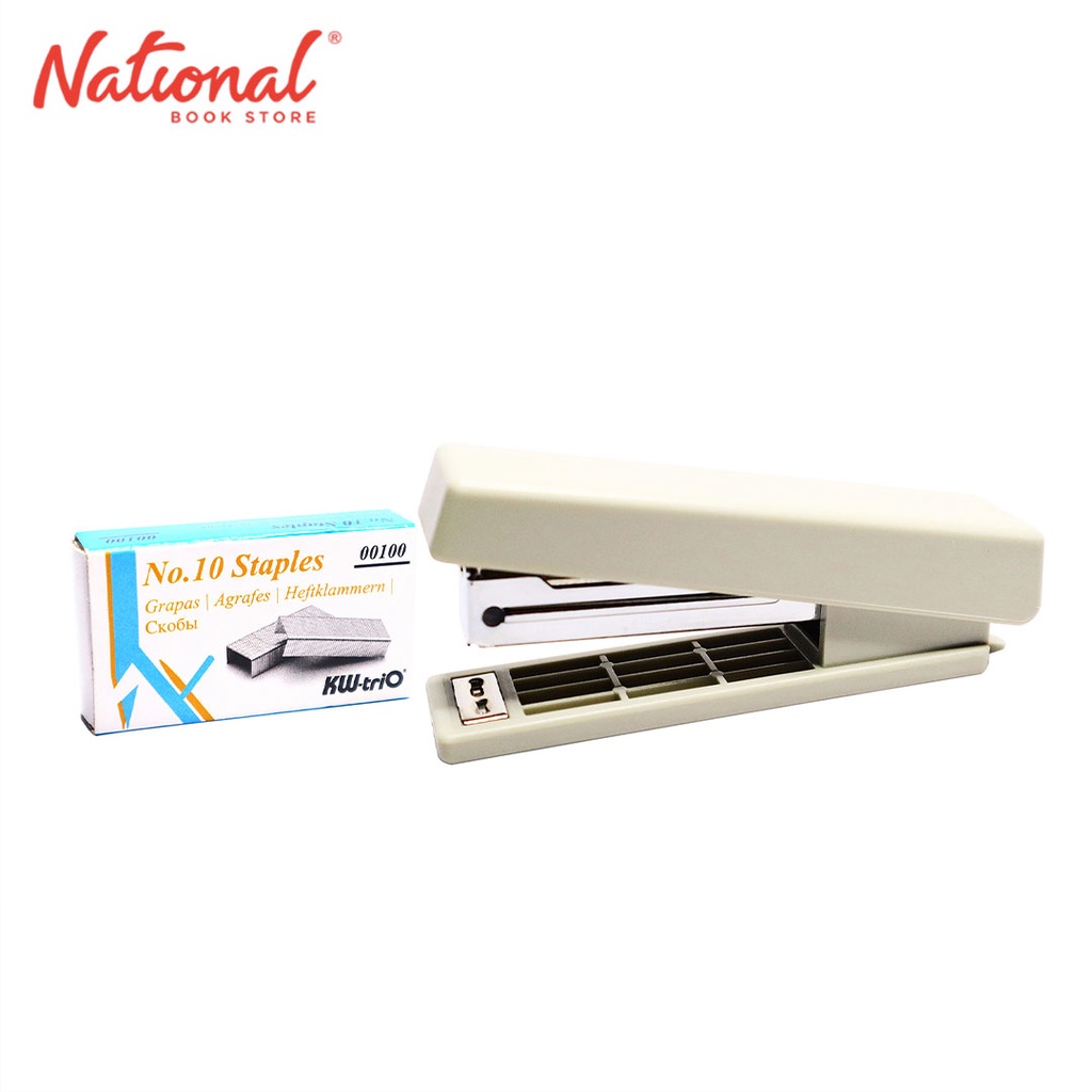 KW-Trio Stapler Set No.10 with Staple Wire White 4029 - School & Office ...