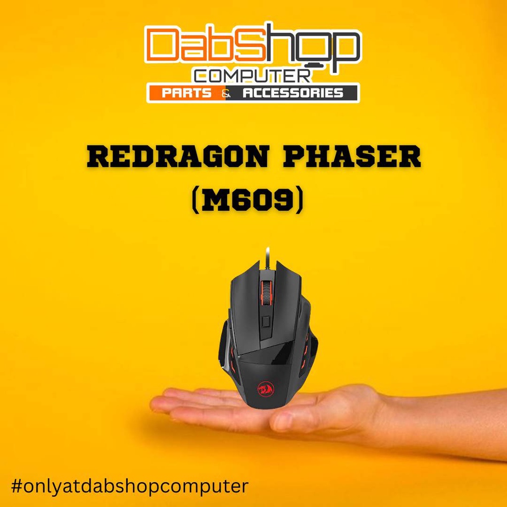 REDRAGON M609 PHASER GAMING MOUSE | Shopee Philippines