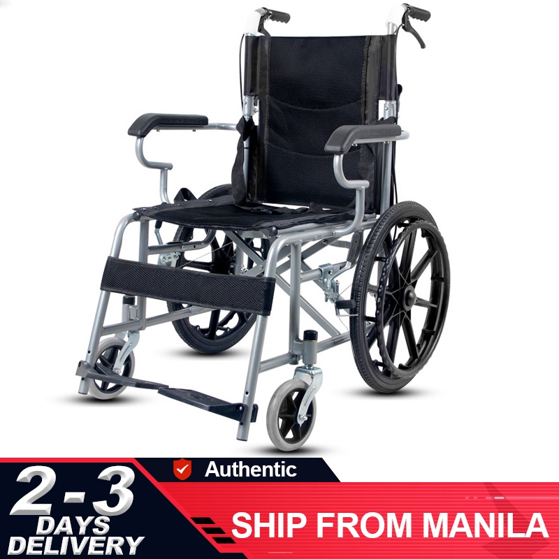 Folding Wheelchair,Portable Wheelchair,Paralyzed Elderly Wheelchair ...