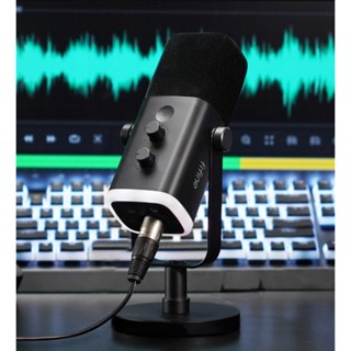 FIFINE AM8 AmpliGame XLR/USB Dynamic Microphone Podcast Microphone ...