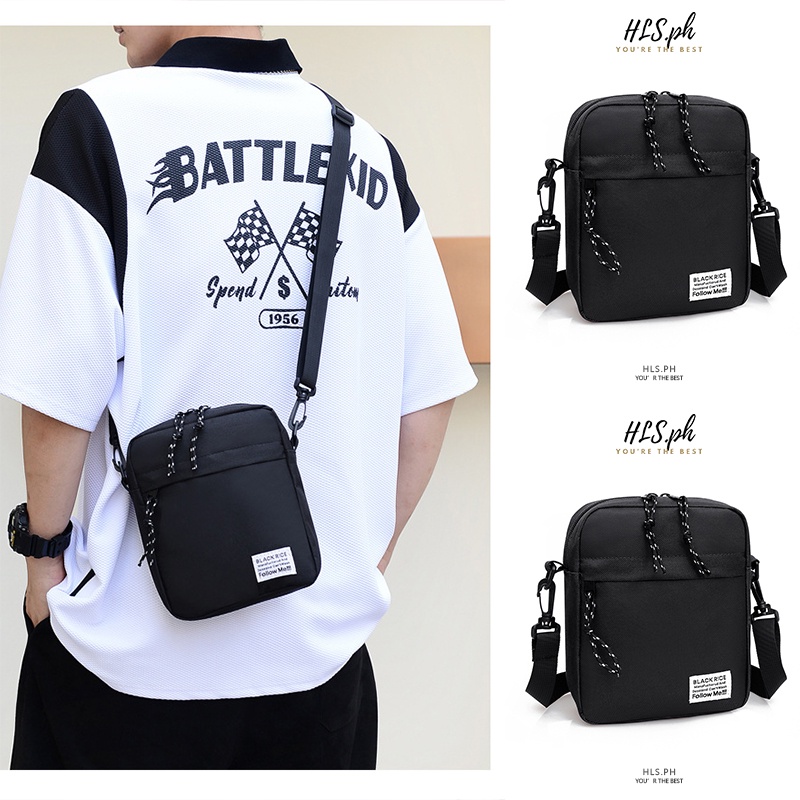 HLS# Casual Mini Crossbody Bag Small Men's Shoulder Bag Diagonal Small ...
