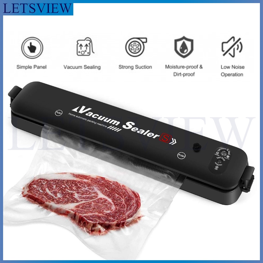 AUTOMATIC PORTBLE PLASTIC BAG VACUUM SEALER MACHINE DRY AND WET MODE ...