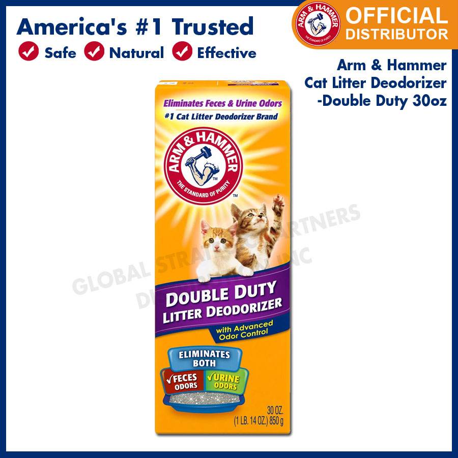Arm & Hammer Cat Litter Deodorizer- Double Duty 30oz | Shopee Philippines