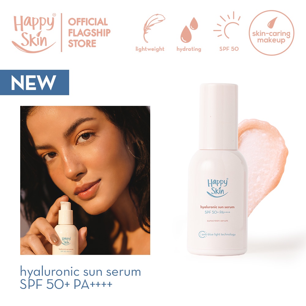 Happy Skin Hyaluronic Sun Serum SPF 50+ PA++++ [Sunscreen Serum ...