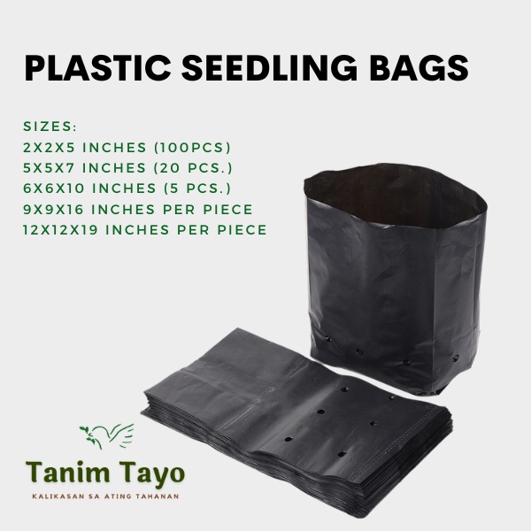 Seedling Bag, Nursery Bag for Plants, Gardening, Seedling Plastic Bag ...