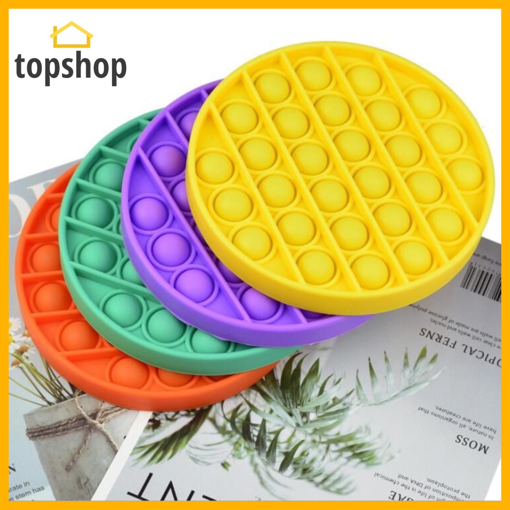 TOPSHOP Pop Up It Push Bubble Fidget Toy for Kids & Adults Stress ...