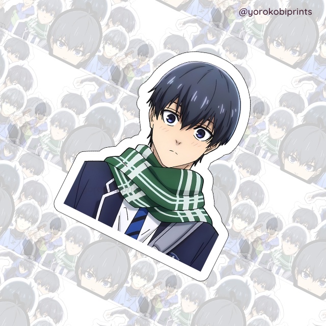 Yoichi Isagi - Blue Lock - Peeker, Icon - Waterproof Laminated Vinyl ...