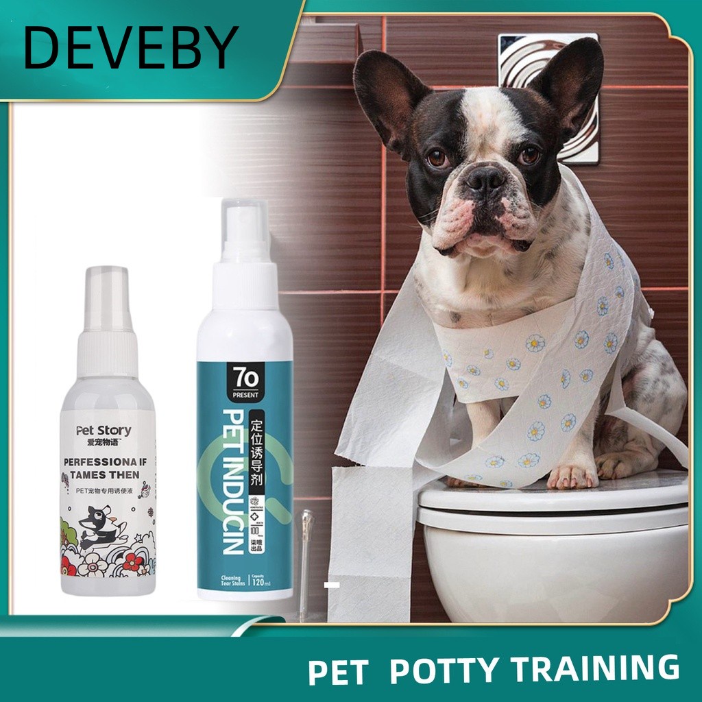 DEVEBY Pet Defecation inducer Potty Spray Training Dog Pet Pee Inducer ...
