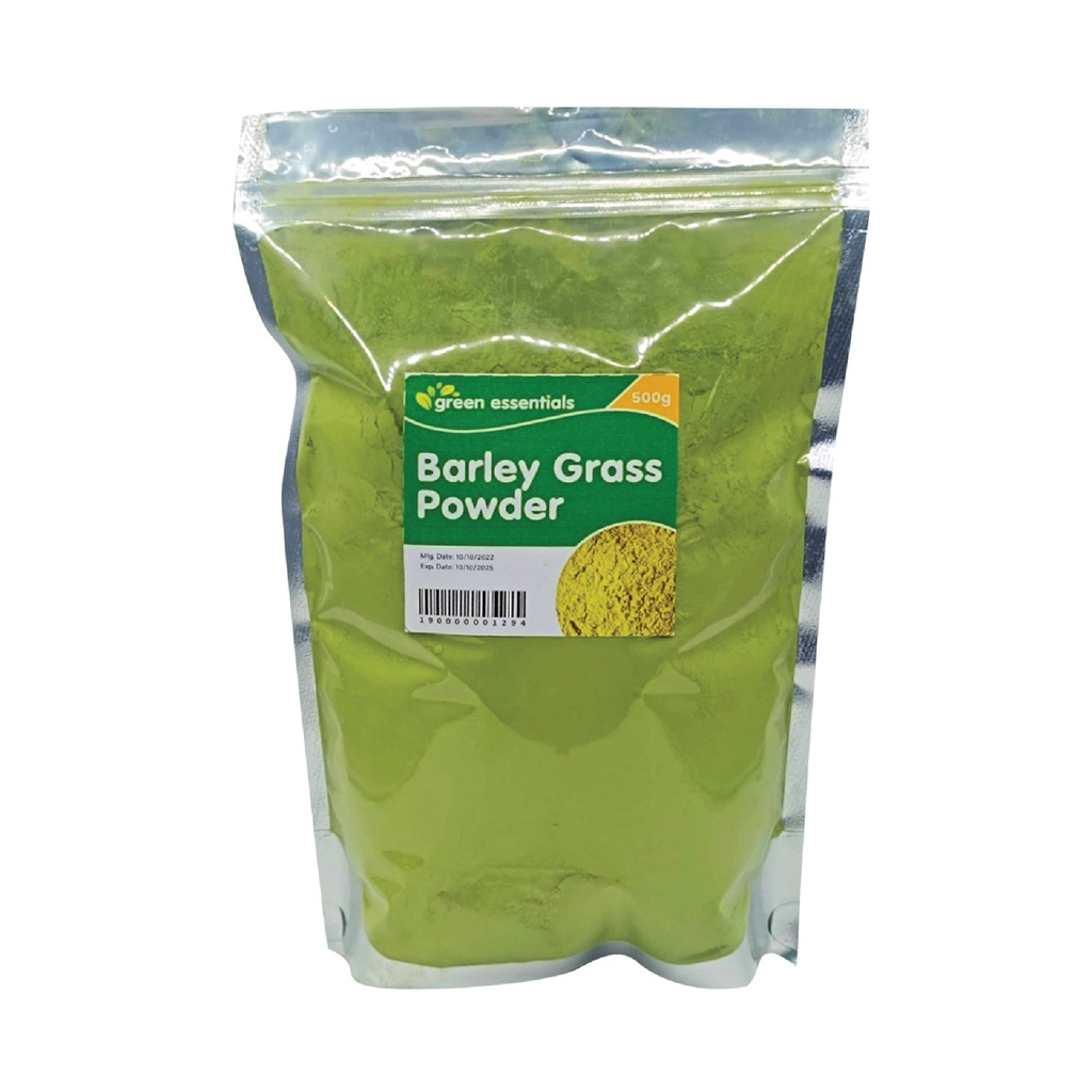 Green essentials Organic Barley Grass Powder 500g | Shopee Philippines