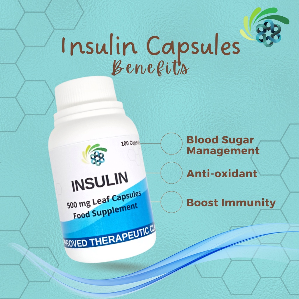 Insulin Plant Capsules for Blood Sugar (Anti diabetes) 50 Capsules and ...