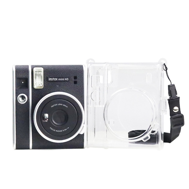 Instax Mini 40 Camera Bag Retro PU Leather Case Portable Case for ...