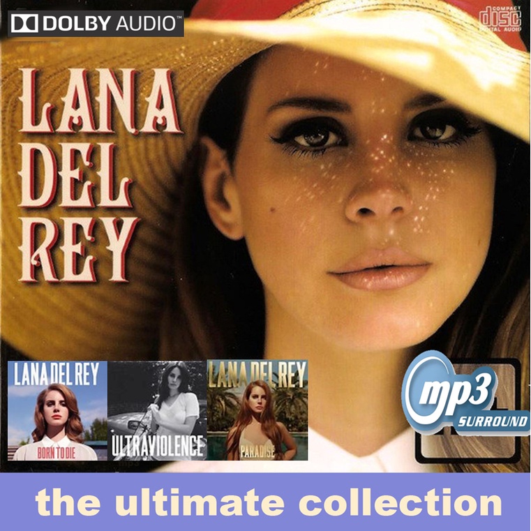 LANA DEL REY MP3 MUSIC CD all original tracks for PCCDROM / DVD PLAYER ...