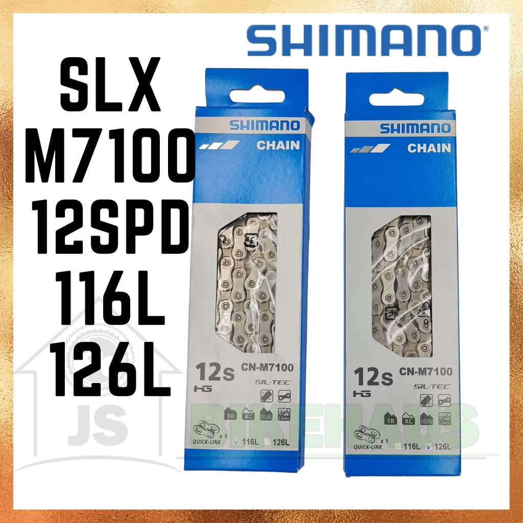 CHAIN SHIMANO SLX M7100 116/126L | Shopee Philippines