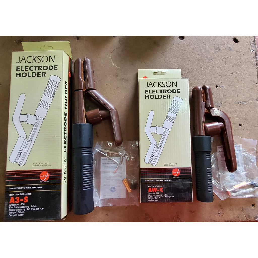WELDING - ELECTRODE HOLDER - JACKSON BRAND 300A / 500A | Shopee Philippines