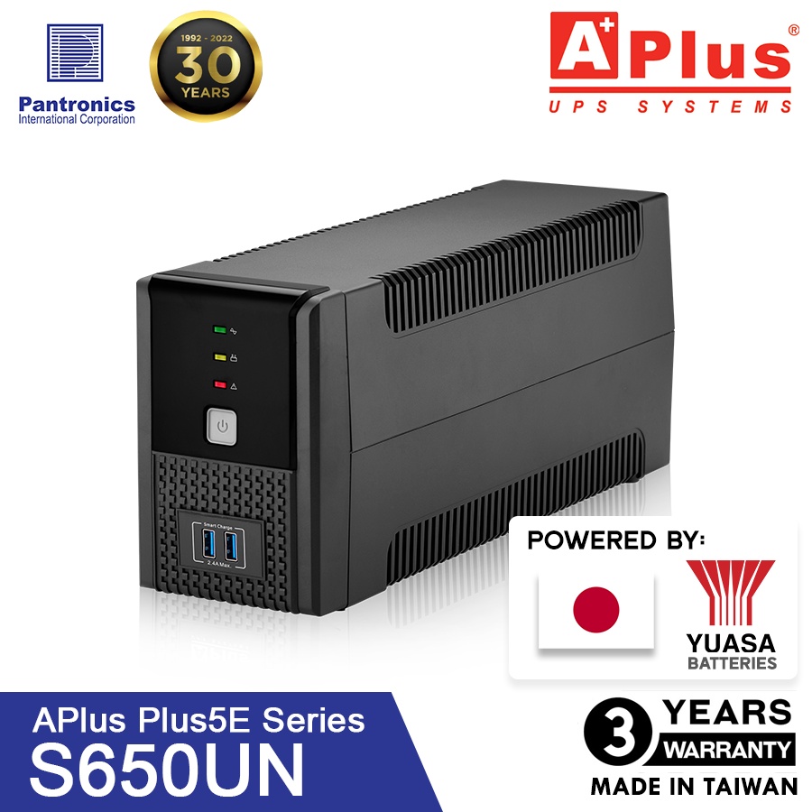 Aplus Ups 650Va 360 Watts Line Interactive Ups Plus 5E-S650UN (3 Years ...