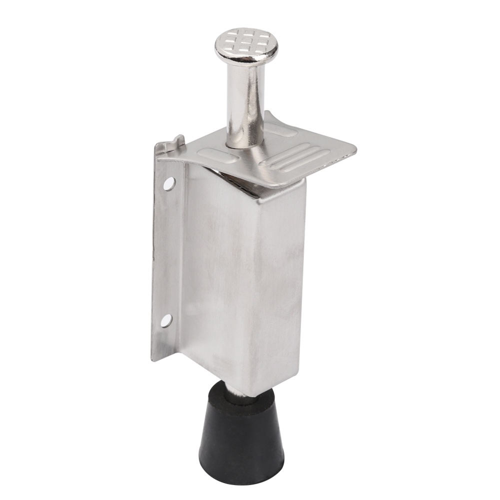 Rubber Noiseless Step-On Stop Holder Kick Down Door Stopper Buffer ...