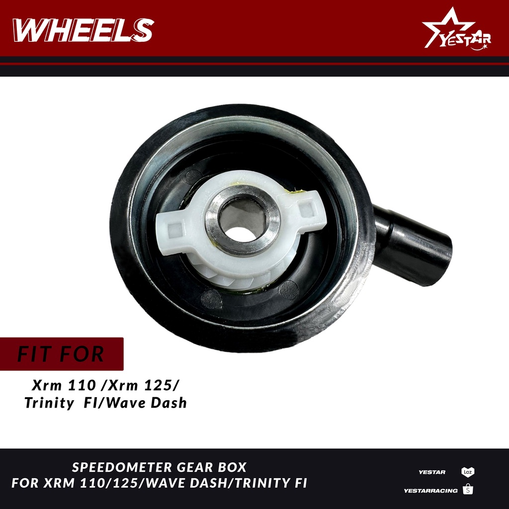YESTAR PH Speedometer Gearbox for HONDA XRM 110 / 125 / Wave Dash ...