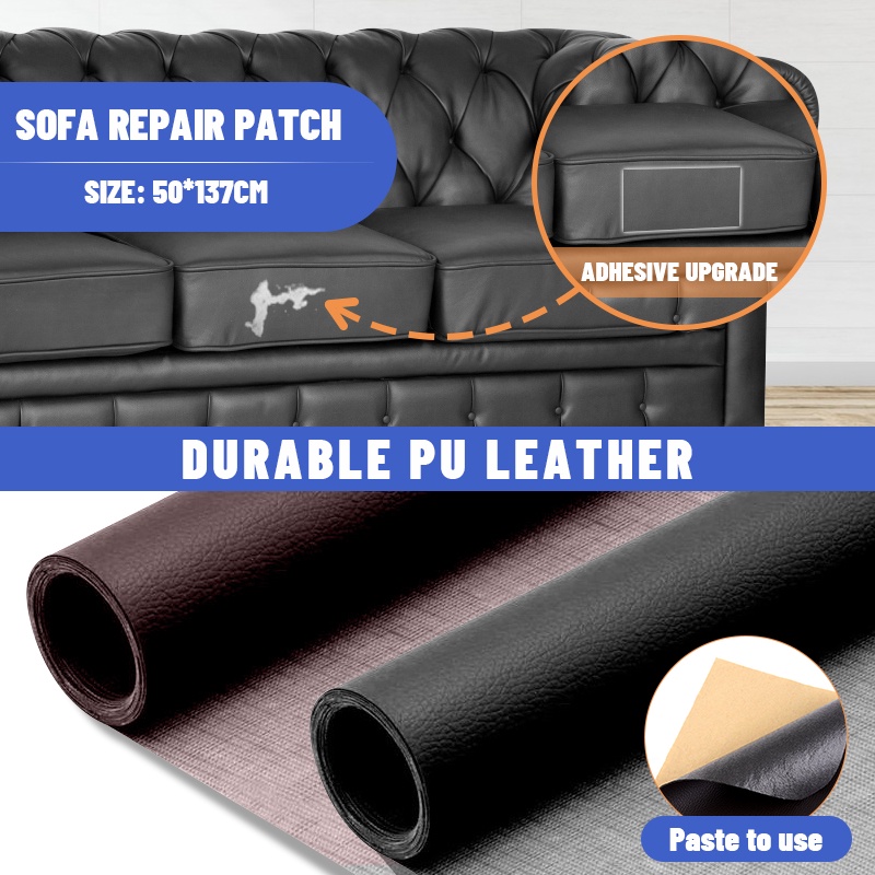 Leather Repair Patch for Sofa Self Adhesive Leather Repair Patch ...