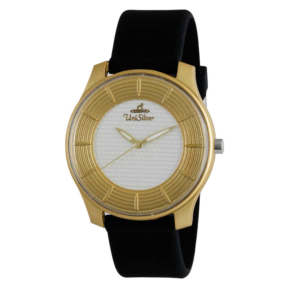 UniSilver TIME OPSIS HIVE Men's Large Analog / Rubber KW3418-1204 Watch ...