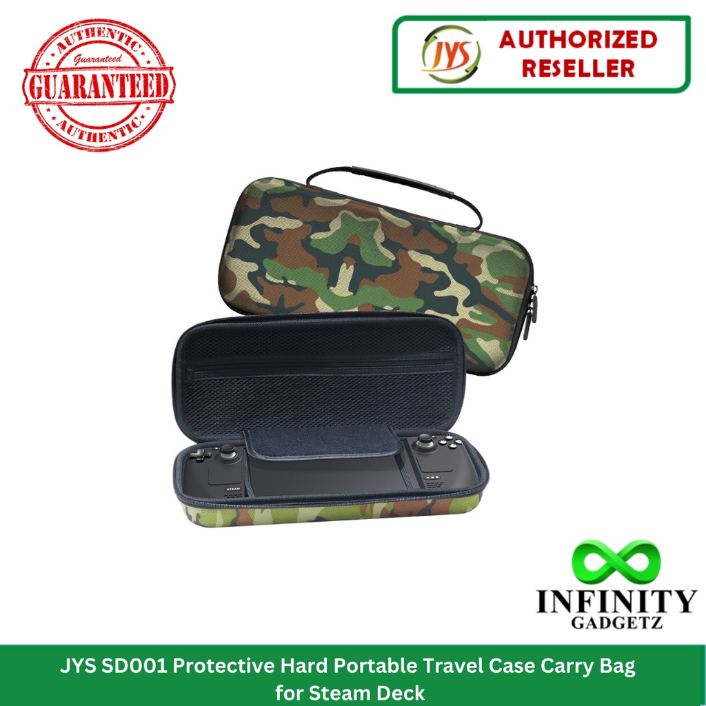 JYS SD001 Protective Hard Portable Travel Case Carry Bag for Steam Deck ...