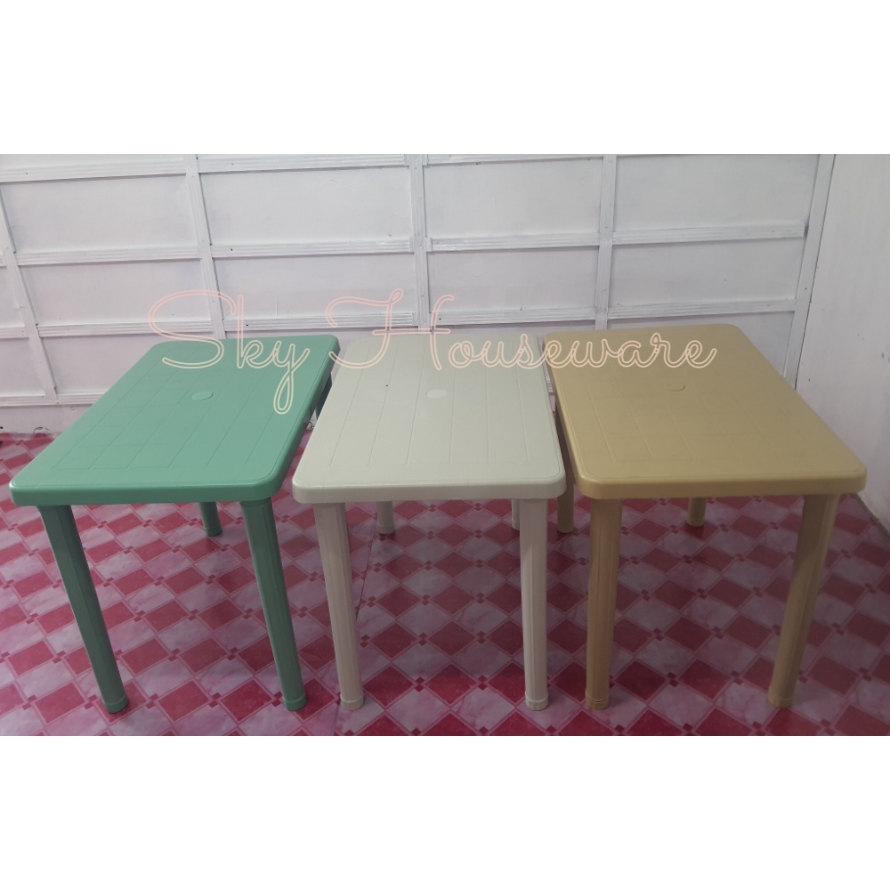 J&T Heavy Duty Indoor-Outdoor Monobloc Table 24x36 #1124 (MAXIMUM 2PCS ...