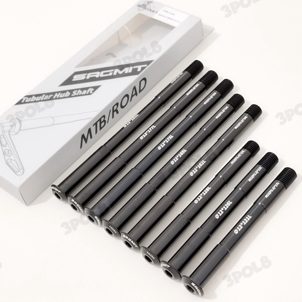 Thru Axle Shaft Sagmit Hub Skewer MTB Alloy Tubular Hub Shaft Axis Road ...