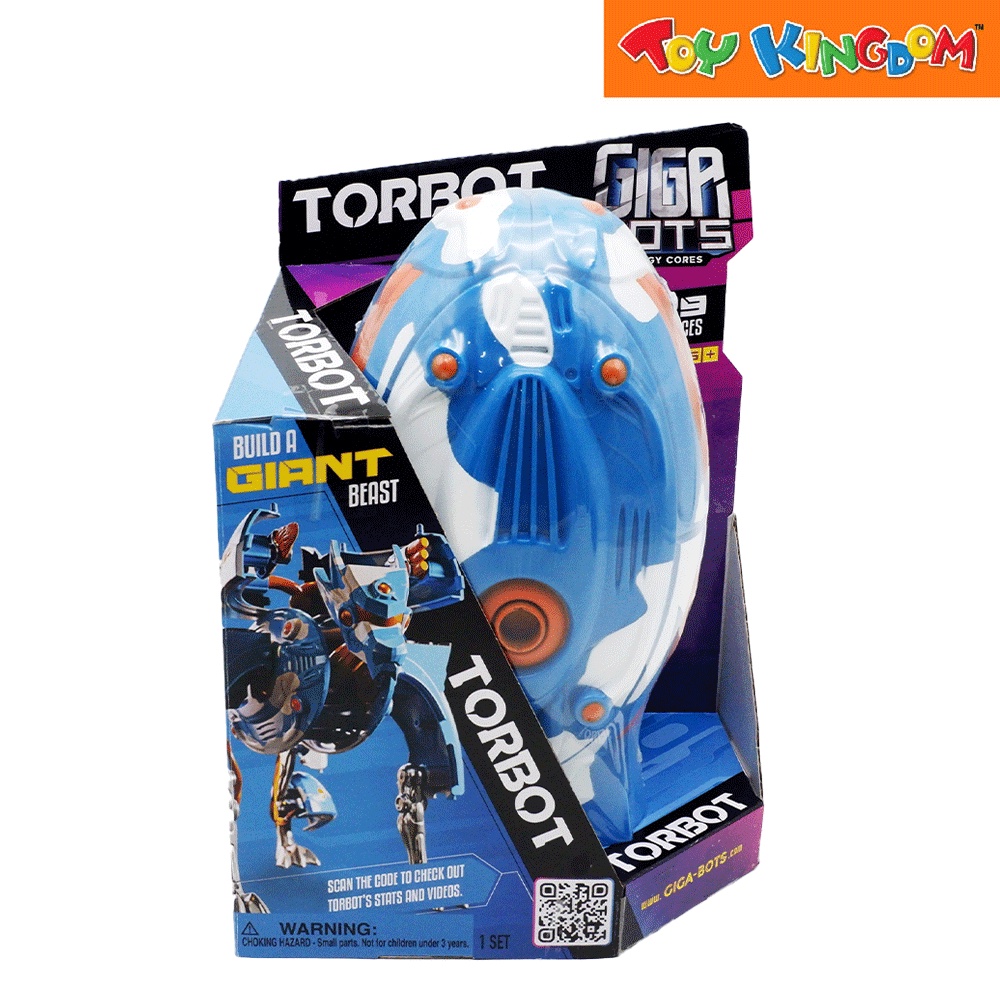 Giga Bots Beast Torbot Blue Action Figure | Shopee Philippines