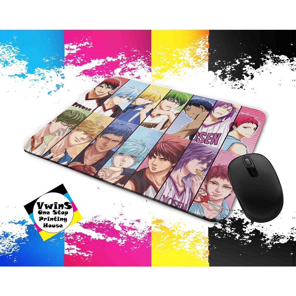 Kuroko's basketball mouse pads Seirin High School basketball mousepad ...
