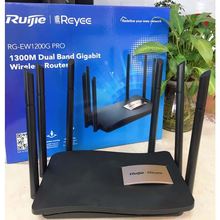 RUIJIE RG-EW1200G PRO 1300M Dual-band Gigabit Wireless Router | Cash on Delivery | Shopee ...