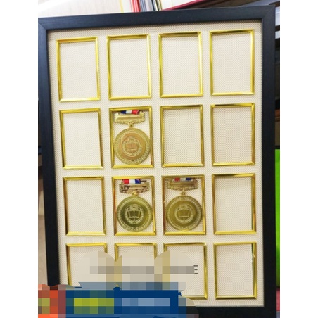 Medals 9 slot. 12 slot and 16 slot of medals or wallet size picture!! 2 ...