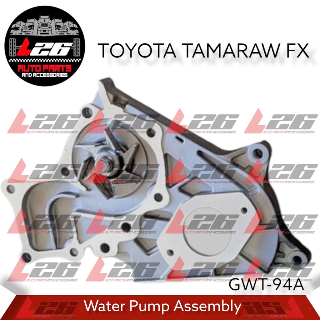 Toyota Tamaraw FX Water Pump Assembly GWT-94A | Shopee Philippines