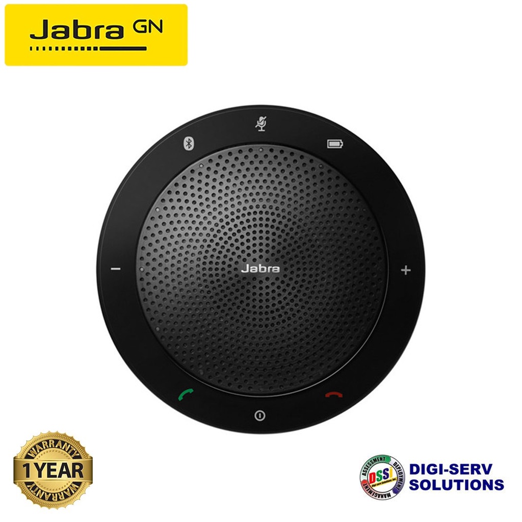 Jabra Speak 510 MS Mid-range portable USB and Bluetooth Speakerphone ...