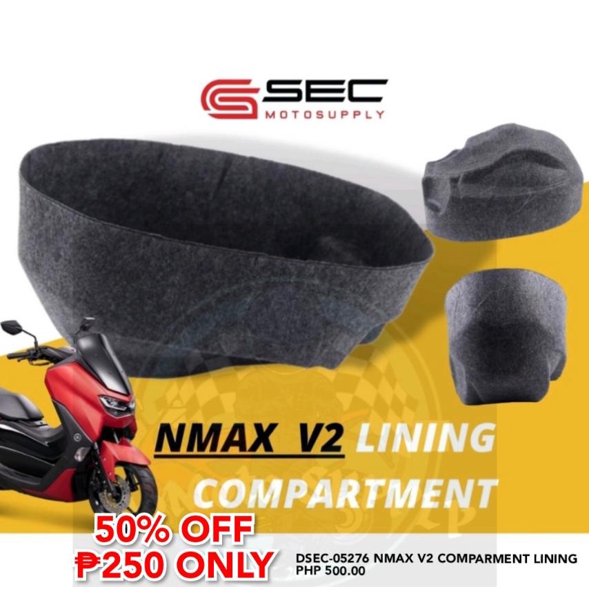 NMAX V2 COMPARTMENT LINING (SEC) | Shopee Philippines