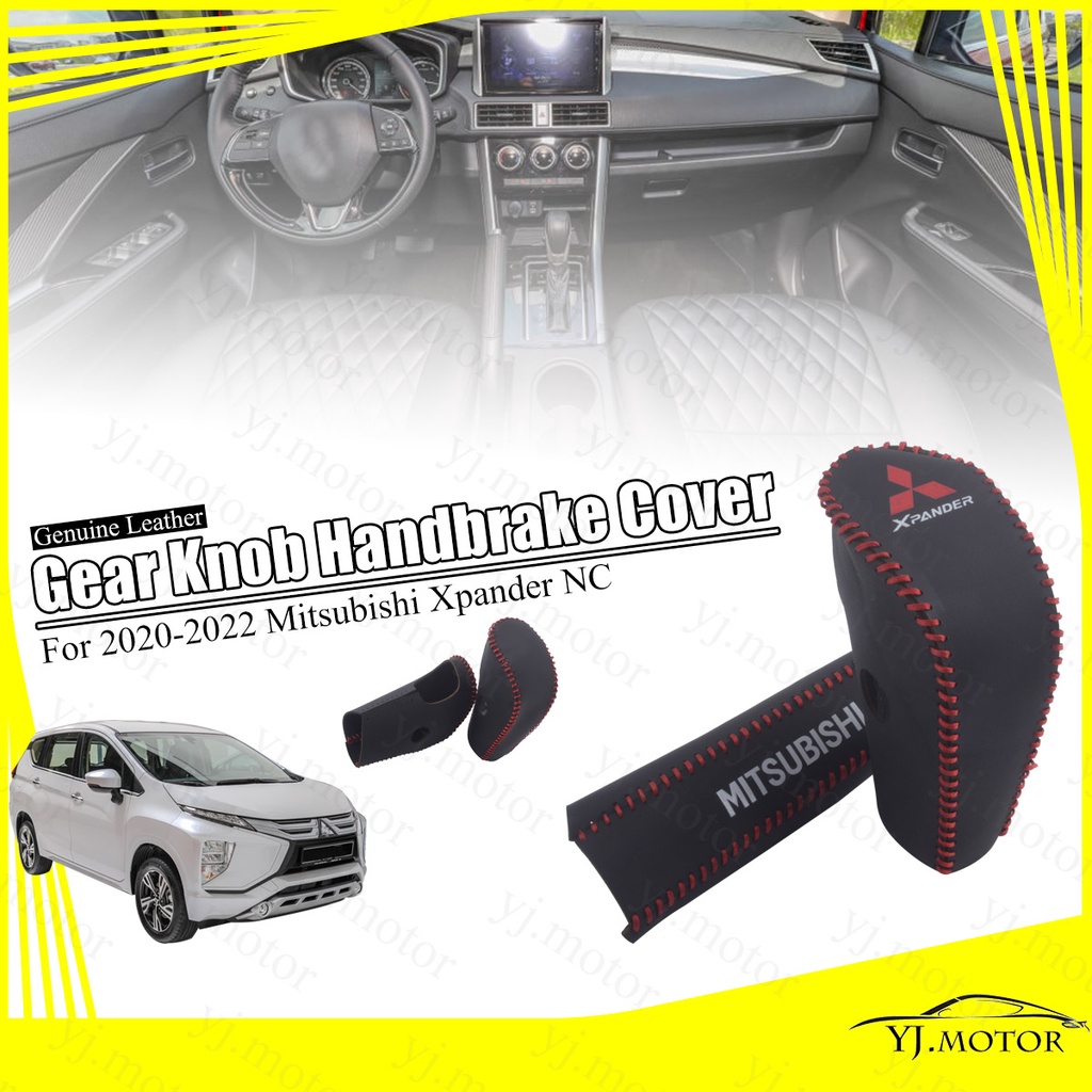 For 2020 - 2023 Mitsubishi Xpander NC Genuine Leather Gear Knob Cover ...