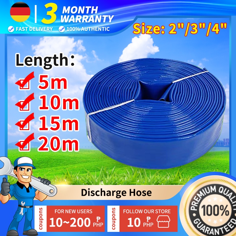 [Best Selling] Submersible Discharge Duct Flat Hose 2" 3" 4" PVC Pump ...