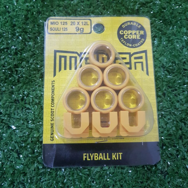 MONZA Flyball Kit - MIO 125/SOULi 125 (20x12L) (9gms) (Original) Aerox ...